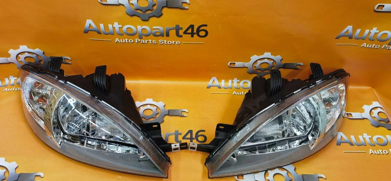 Фары шевроле Лачетти хетчбек CHEVROLET LACETTI HBK комплект левая правая фара под механический корректор