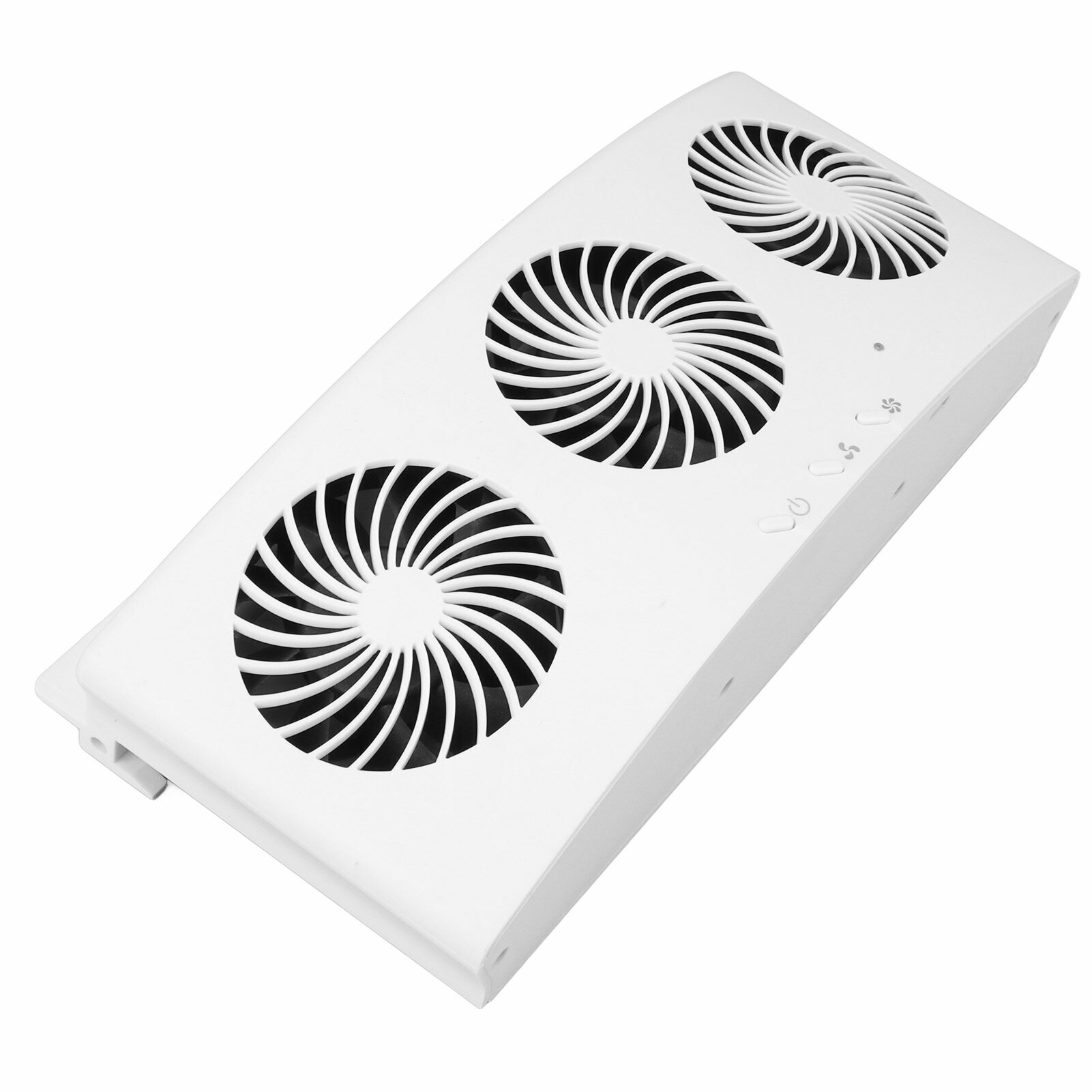 Автомобильный вытяжной вентилятор, 4000 об/мин, 3 вентилятора, 2 уровня, низкий уровень шума, хорошее рассеивание тепла, автомобильный радиатор с питанием от USB, вентилятор для всех автомобилей