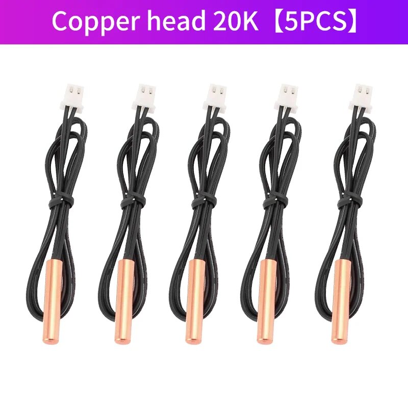 Датчик температуры кондиционера NTC 5PCS Copper head 20K