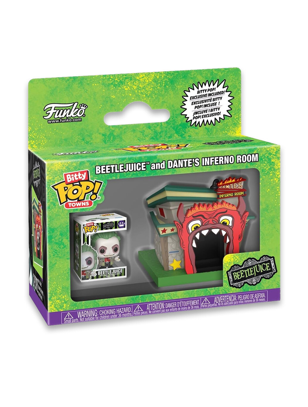 Фигурка Funko Bitty POP! Towns Beetlejuice Beetlejuice and Dante's Inferno Room