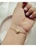 Браслет-цепочка Seit Jewelry, стразы, стекло, золотистый