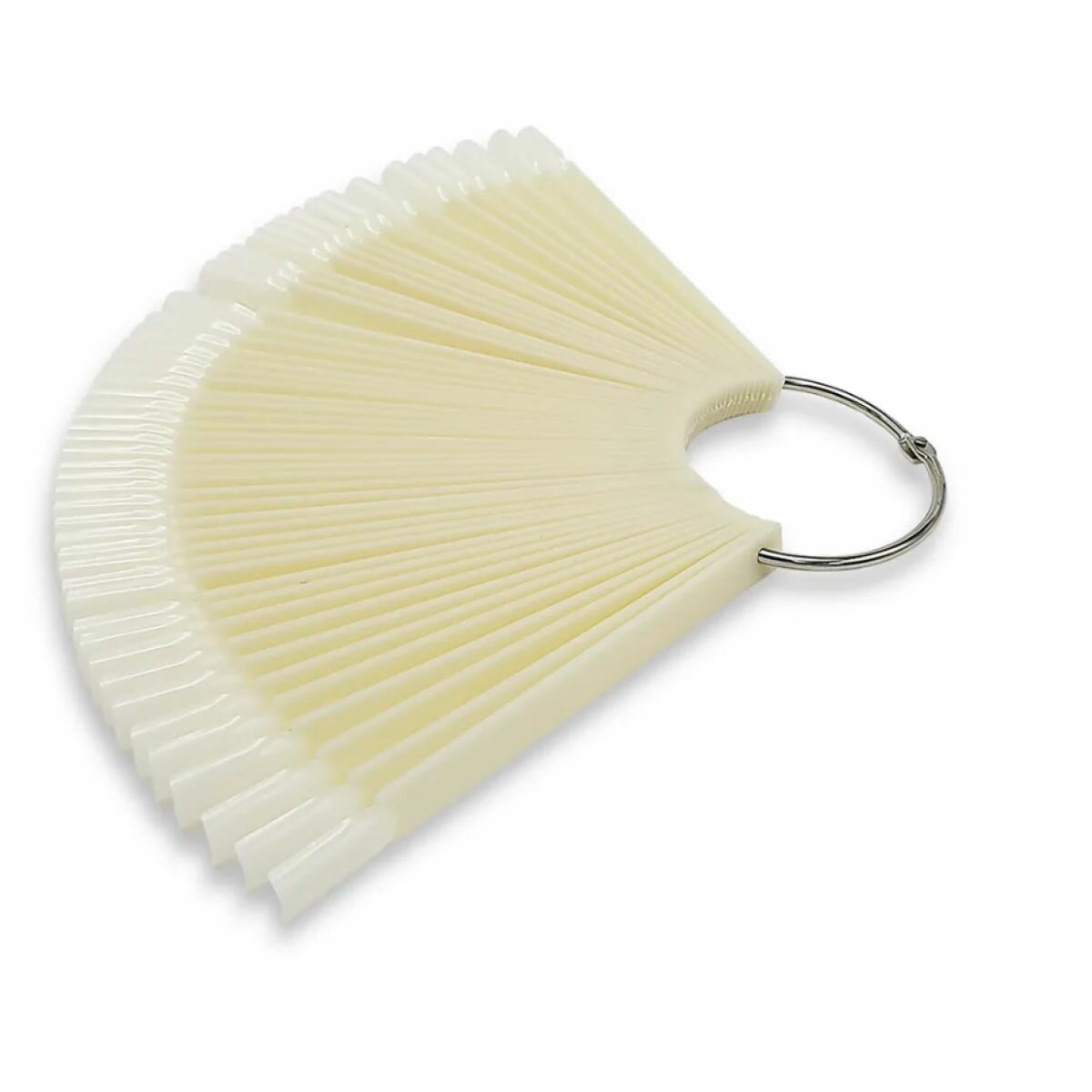 Палитра, типсы для гель лака, дизайна, натуральный цвет 50 шт