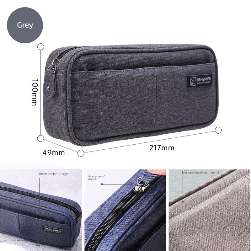 Канцелярские принадлежности Deli 66667, сумка-карандаш для детей и мальчиков, для девочек начальной школы, пенал для