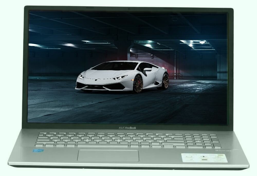 Ноутбук ASUS Intel Core i3 3,5ГГц 6 ядер. 17' 1920x1080 Intel UHD Graphics Windows 11 Pro Русская раскладка