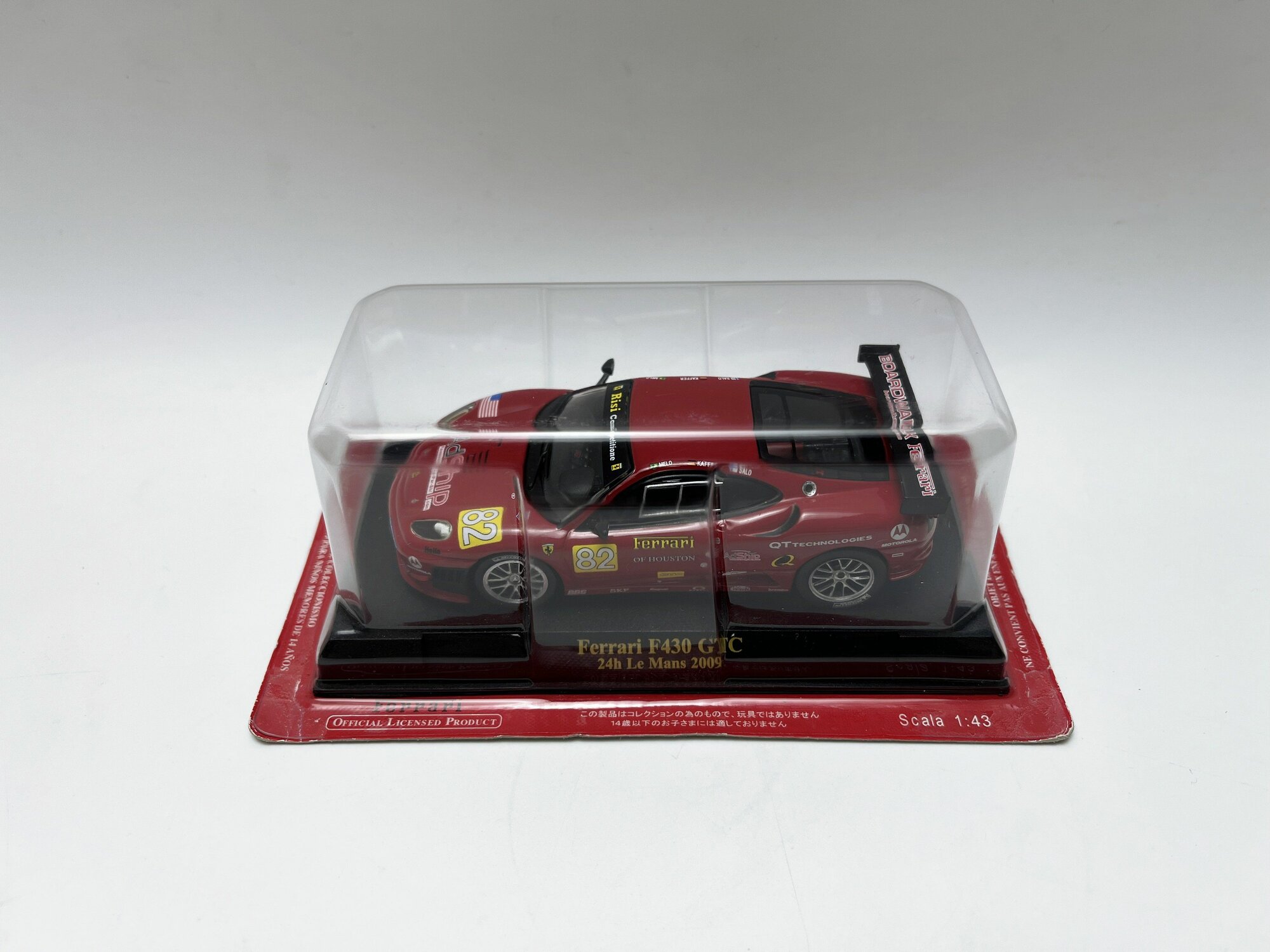 IXO 1/43 Ferrari F430 GTC 2009 24 часа Ле-Мана Модель автомобиля из литого металла