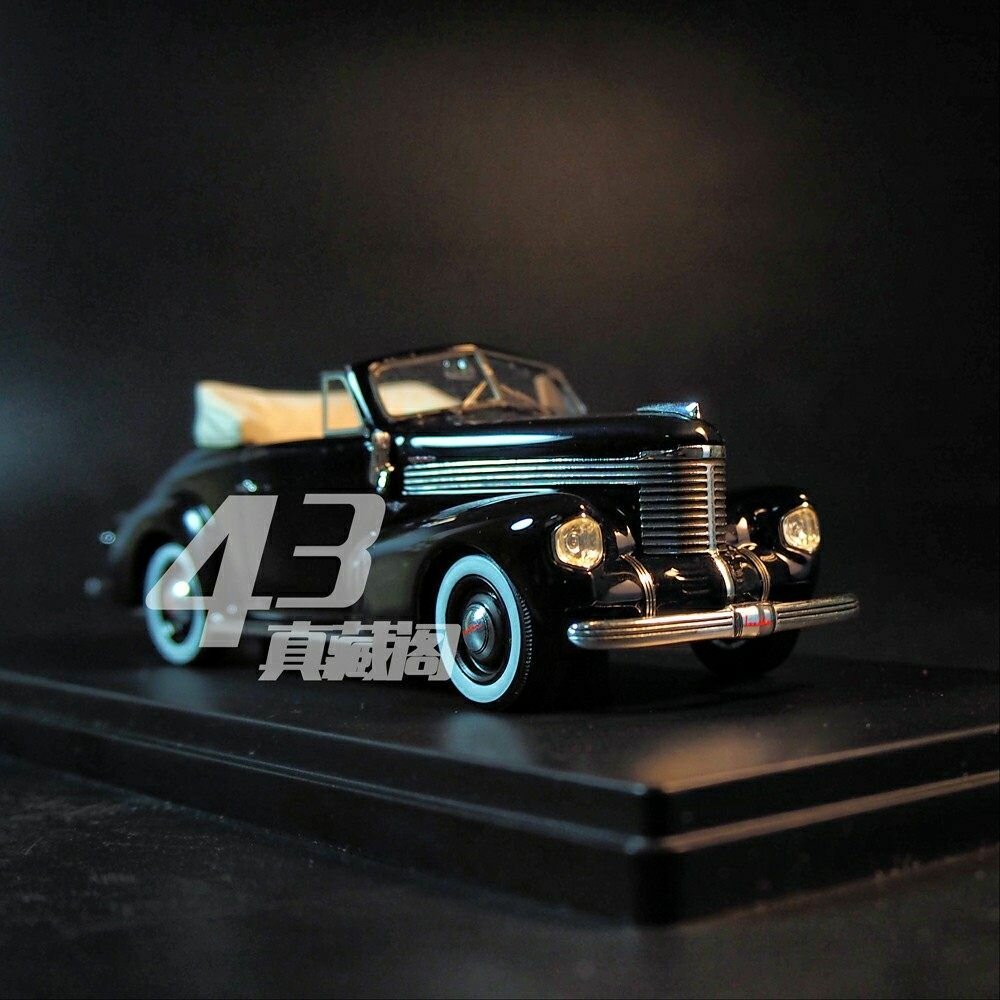 1/43 NEO Opel Kapitan Резиновая винтажная модель автомобиля-кабриолета
