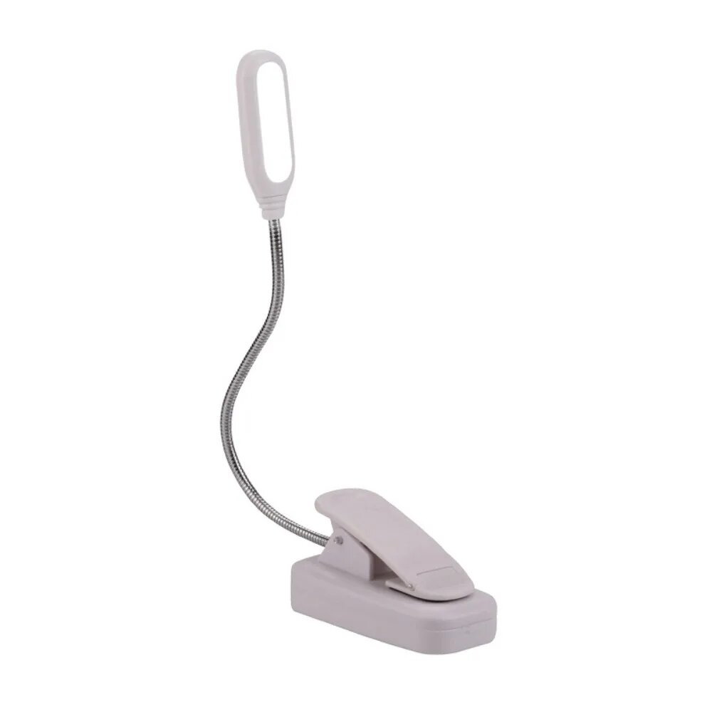 Белая книжная лампа на прищепке LY-15 White
