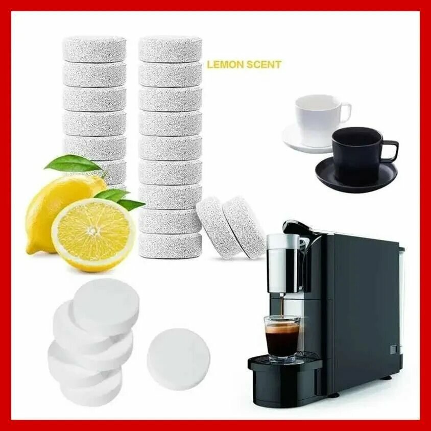 Многофункциональные домашние шипучие таблетки с лимоном для чистки пятен