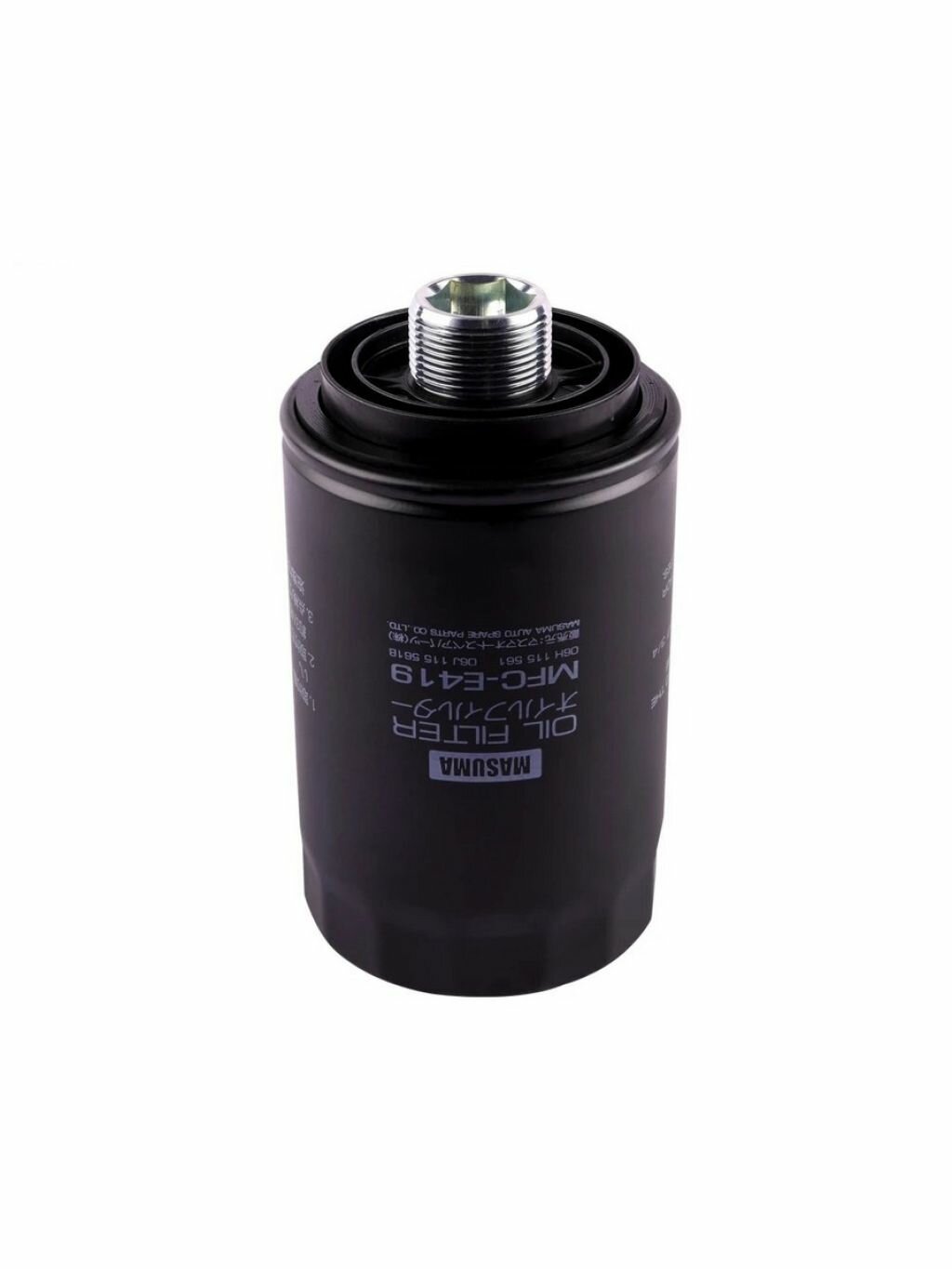Фильтр масляный MASUMA MFC-E419 Audi, Seat, Skoda, Vw 1.8 Tfsi, 2.0 Tfsi 05->