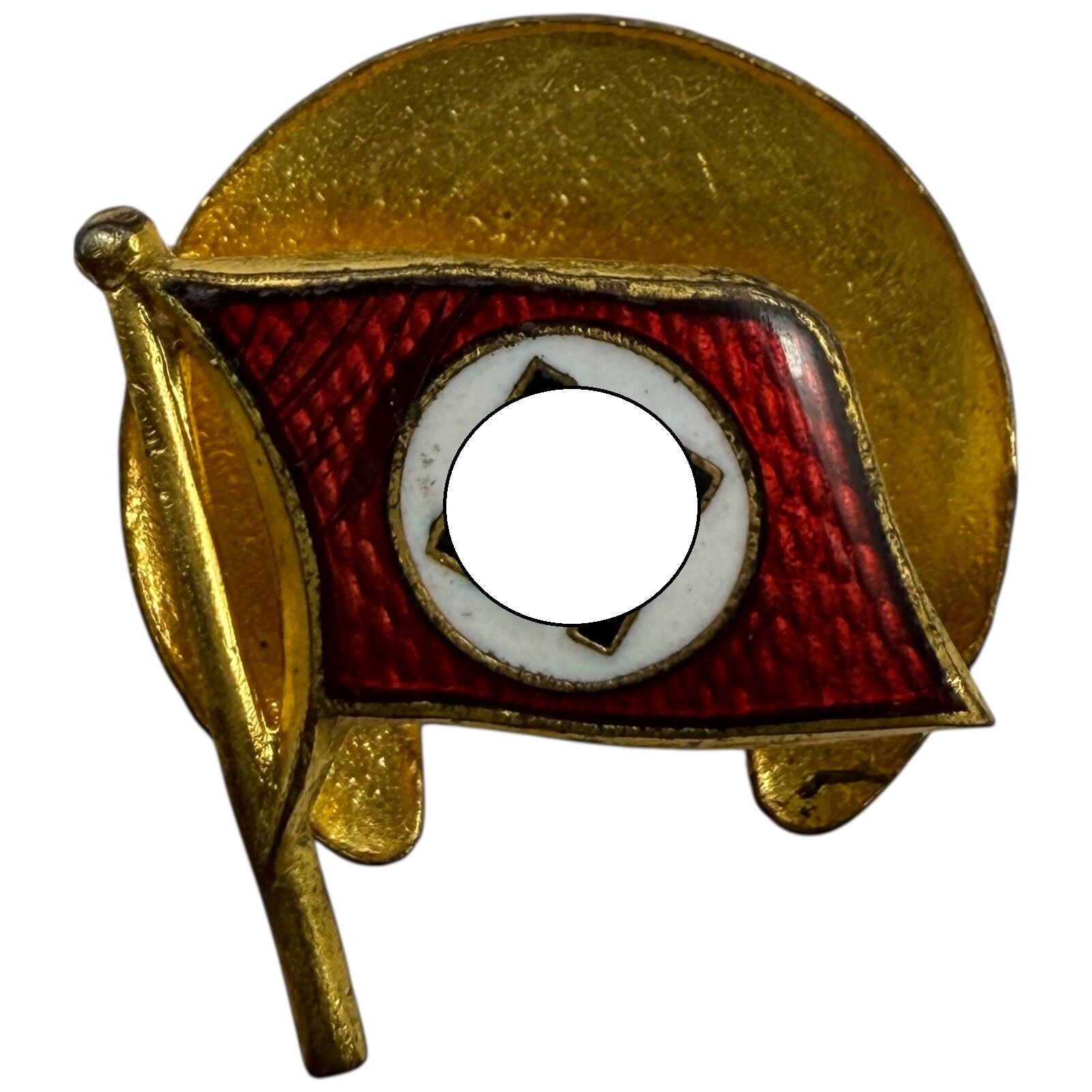 Петличный знак "Флаг. Рейхсмарине" Третий Рейх (Германия) 1933-1945 гг.