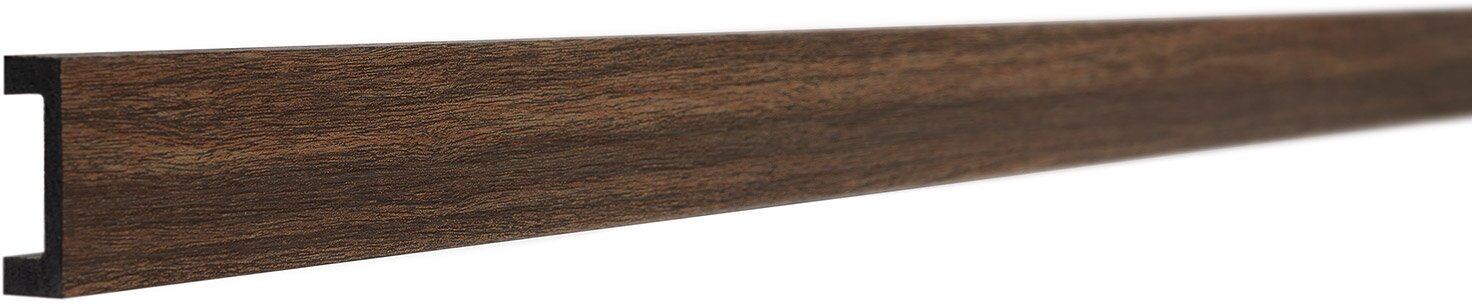 Декоративная рейка из дюрополимера ламинированная 618-73SH(3 метра) Decor-Dizayn