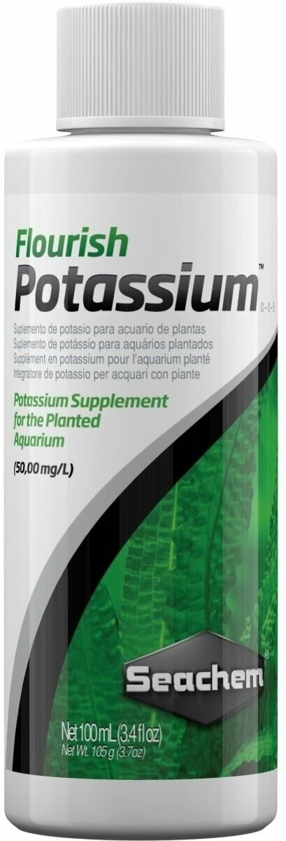 Добавка калия Seachem Flourish Potassium 100мл