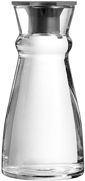 Графин с крышкой Флюид стекло, пластик 500мл