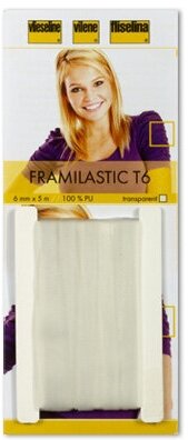 Framilastic T6 эластичная лента 6 мм 5 м 53453119 прозрачный