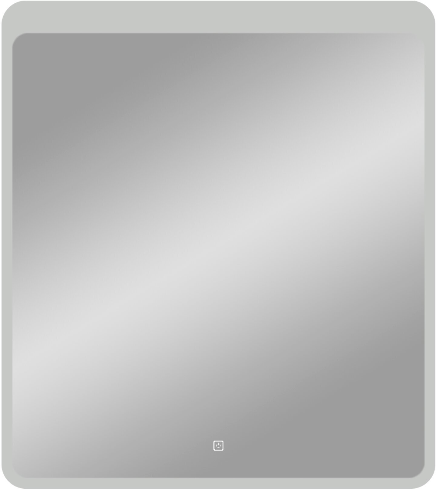 Зеркало Continent Lacio 80x90 LED ЗЛП756