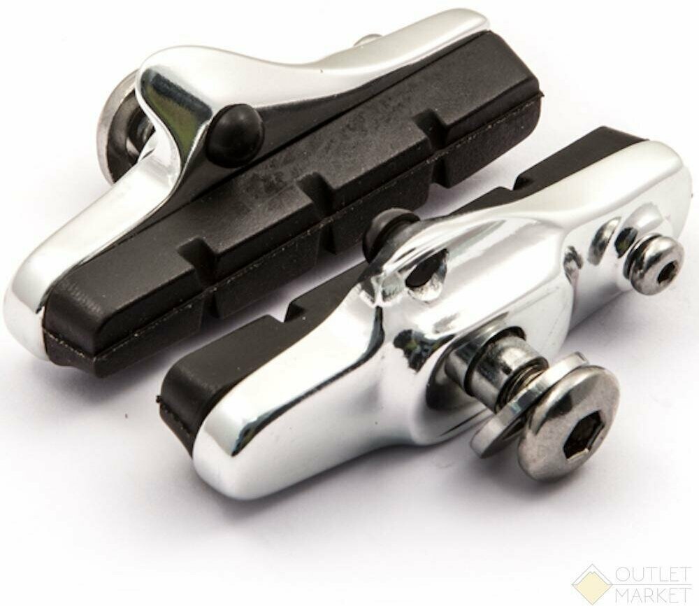 Тормозные колодки для велосипеда картриджные ROAD 50мм симметричные с крепежом CP305 СLARKS