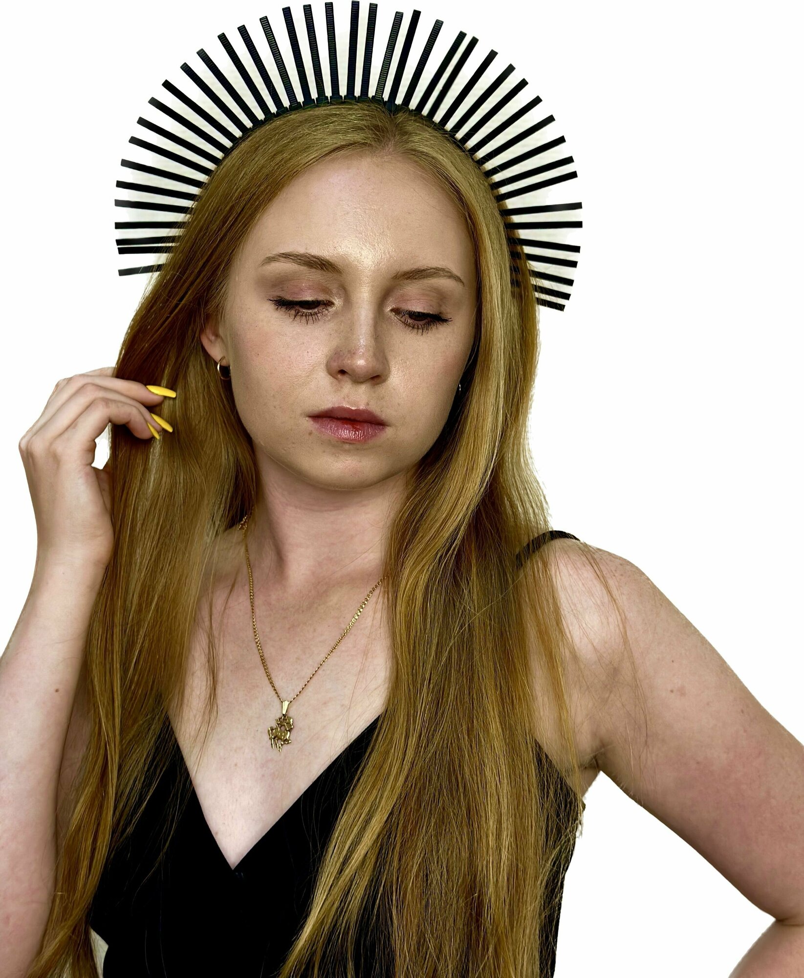 Корона солнце/ободок лучи