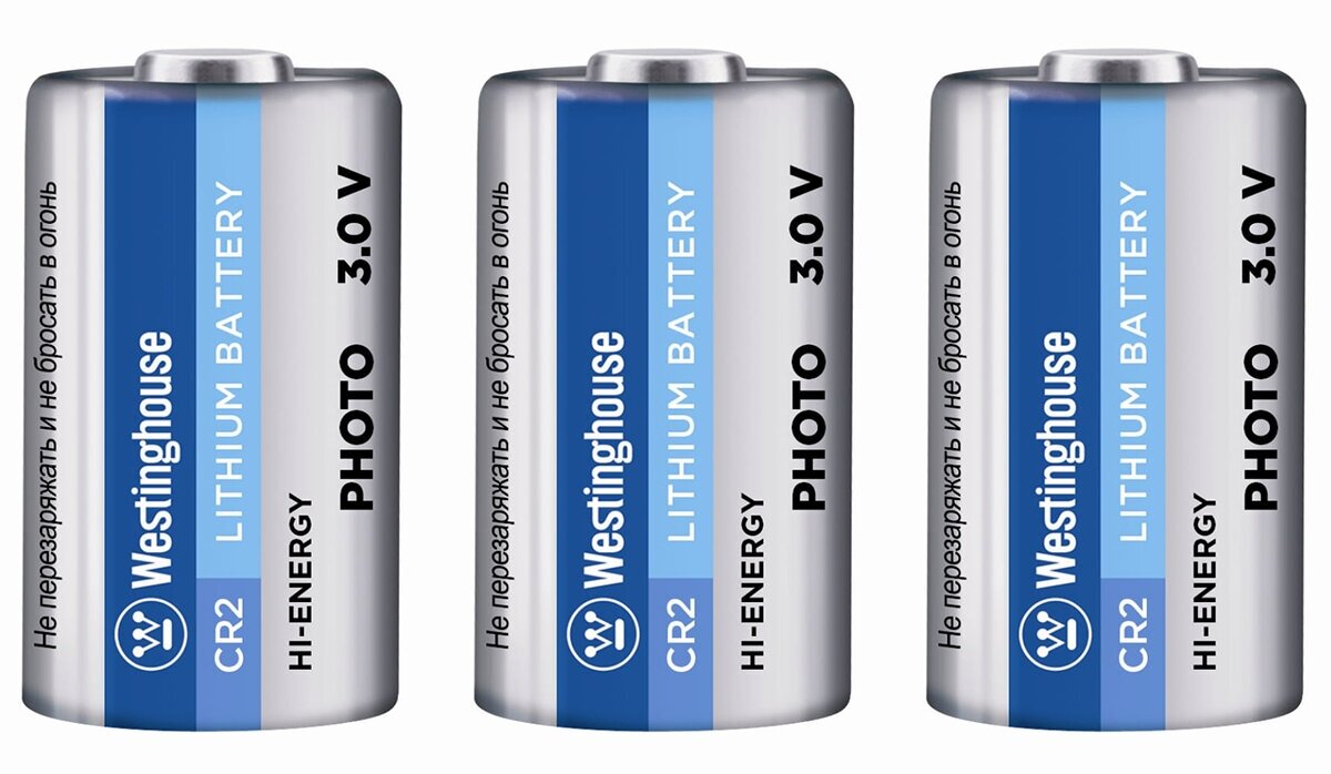 Литиевая Батарейки Westinghouse CR2 комплект из 3 элементов питания