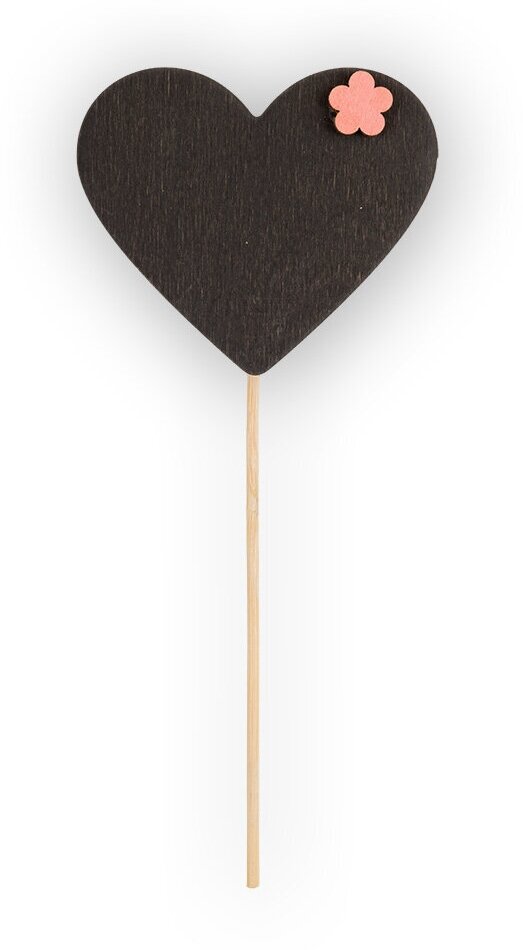 Blumentag ВД-499 Топпер 20 см Сердечко декоративный элемент для торта и декора