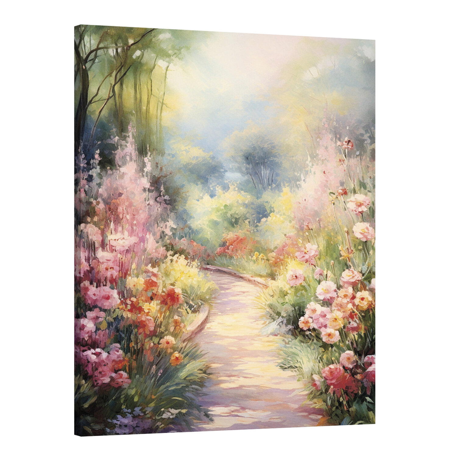 Интерьерная картина 50х70 "Природа в импрессионизме"