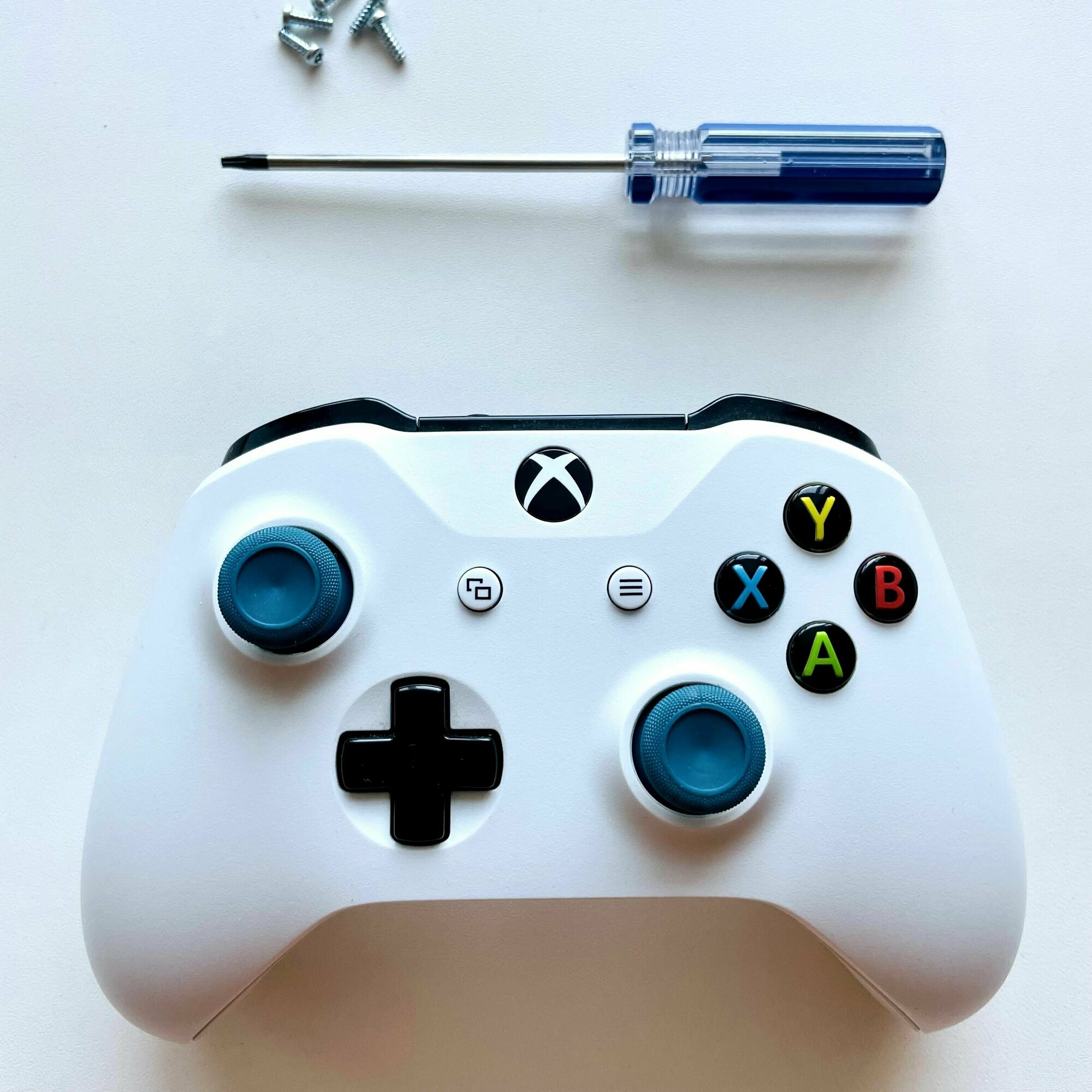 Аналоговые стики для Xbox ONE, One S и X, цвета морской волны, 2шт — фото 1