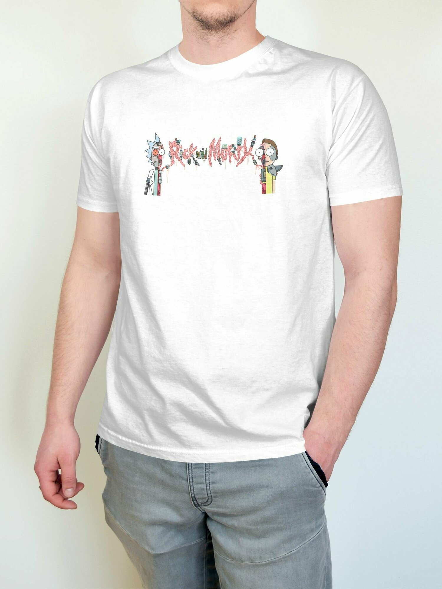 Головы рик и морти футболка — купить по низкой цене на Яндекс Маркете