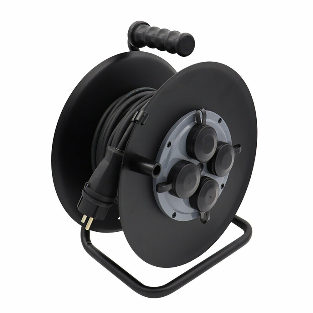 Катушка для удлинителя Svet с заземлением 4 розетки IP44