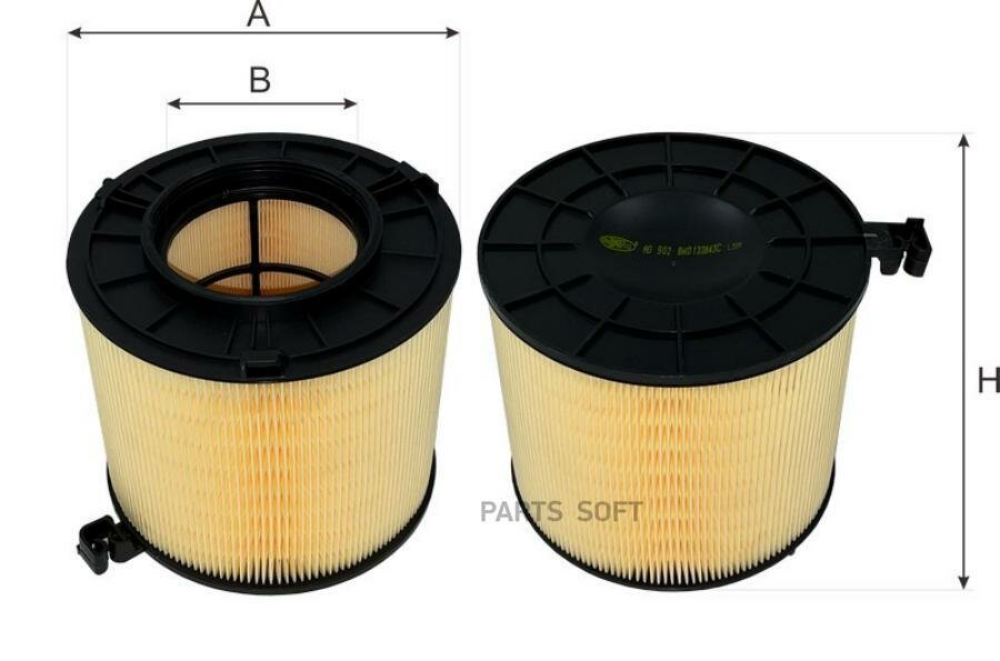 Фильтр воздушный AUDI A4(8W), A5(F5), Q5 II(FY) GOODWILL AG 902 Goodwill арт. AG 902