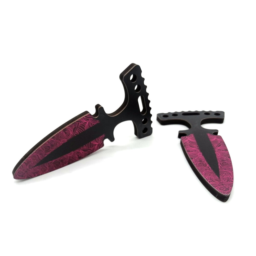 Деревянный тычковый нож Демоническая Сталь Mod.2 EcoToys