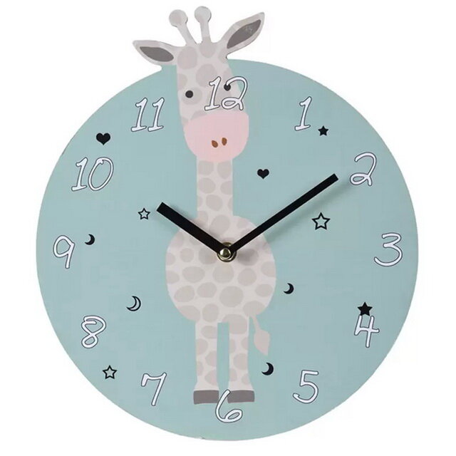 Детские настенные часы Жираф 28 см, Koopman, Y36400600-3