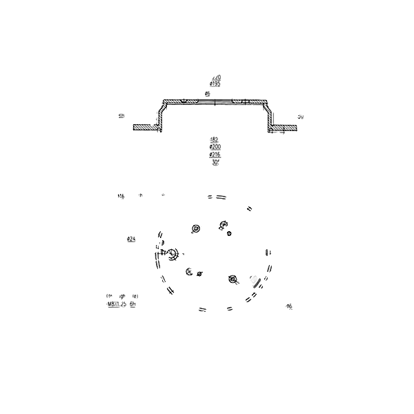 ZEKKERT bs-6231 (3502012XKZ16A) диск торм. задн. great wall hover h6 11- haval h6 13-