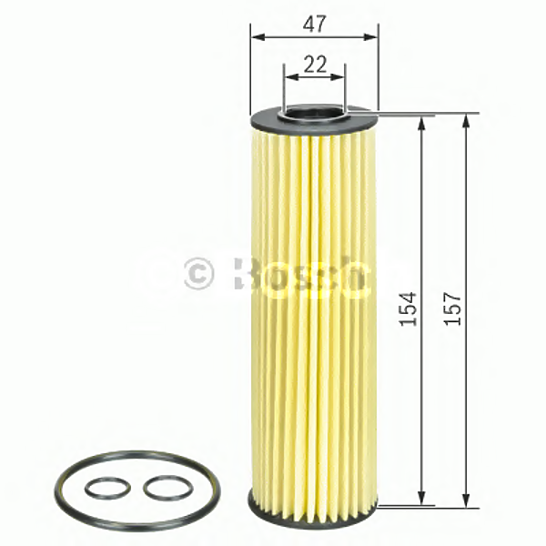 BOSCH F 026 407 132 (2711800309 / 2711800409 / 2711800509) фильтр масляный\ mb w204 1.8i 07 / w212 1.8i 09