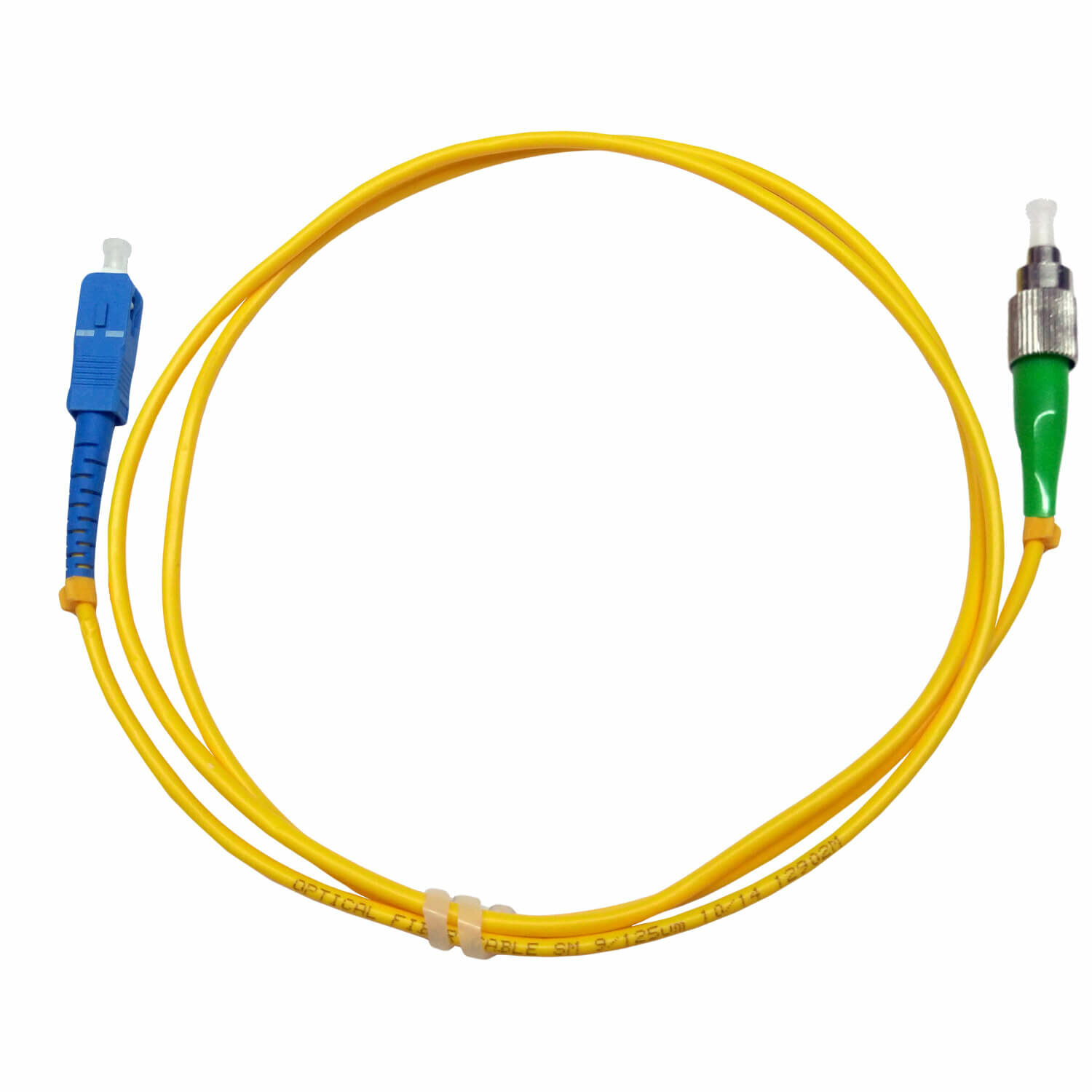Патч-корд оптический (SM), 9/125, FC/APC-SC/UPC 3.00 mm, (Simplex), 3 м.