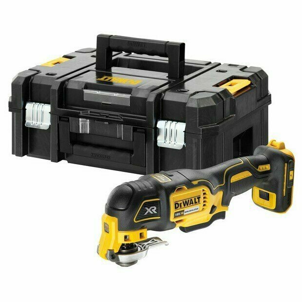 Аккумуляторный многофункциональный инструмент DEWALT DCS356NT, кейс TSTAK, 18 В без АКБ и ЗУ