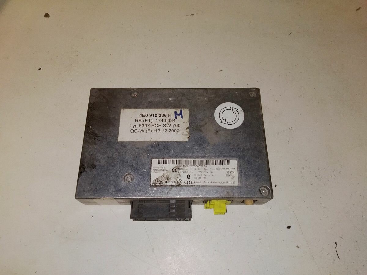 Блок управления телефоном blothooth Audi A6 C6 4F