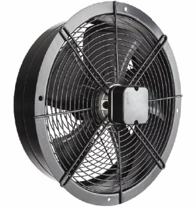 Вентилятор Sysimple TARE, осевой, энергосберегающий, черный, 500 мм