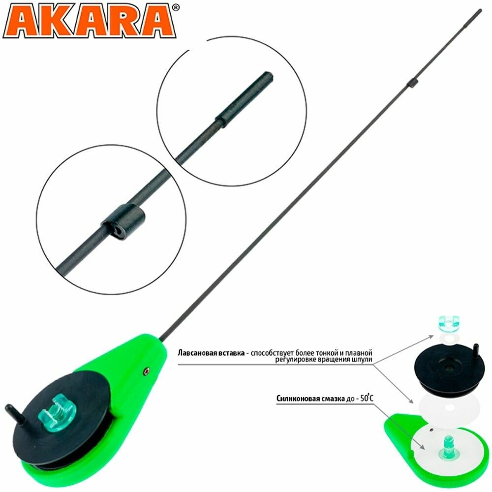 Удилище Akara BRZ Green