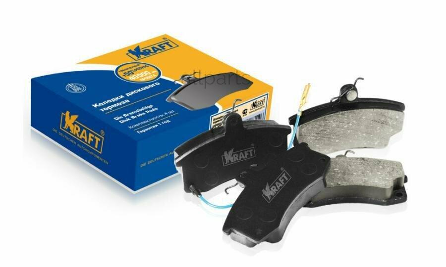 KRAFT KT091355 Колодки передние ВАЗ 2110-12,1118 (с датчиком) KRAFT KT091355