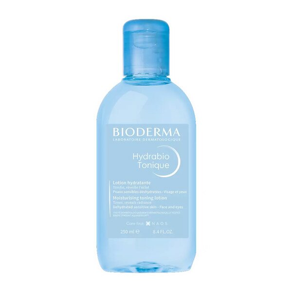 BIODERMA Hydrobio Tonique Moisturising toning lotion Гидрабио Тонизирующий увлажняющий лосьон 250 мл