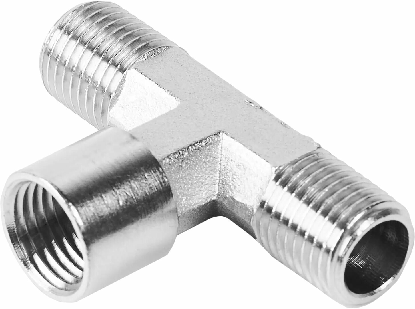 Тройник для компрессора Elitech T - 1/4 MFF