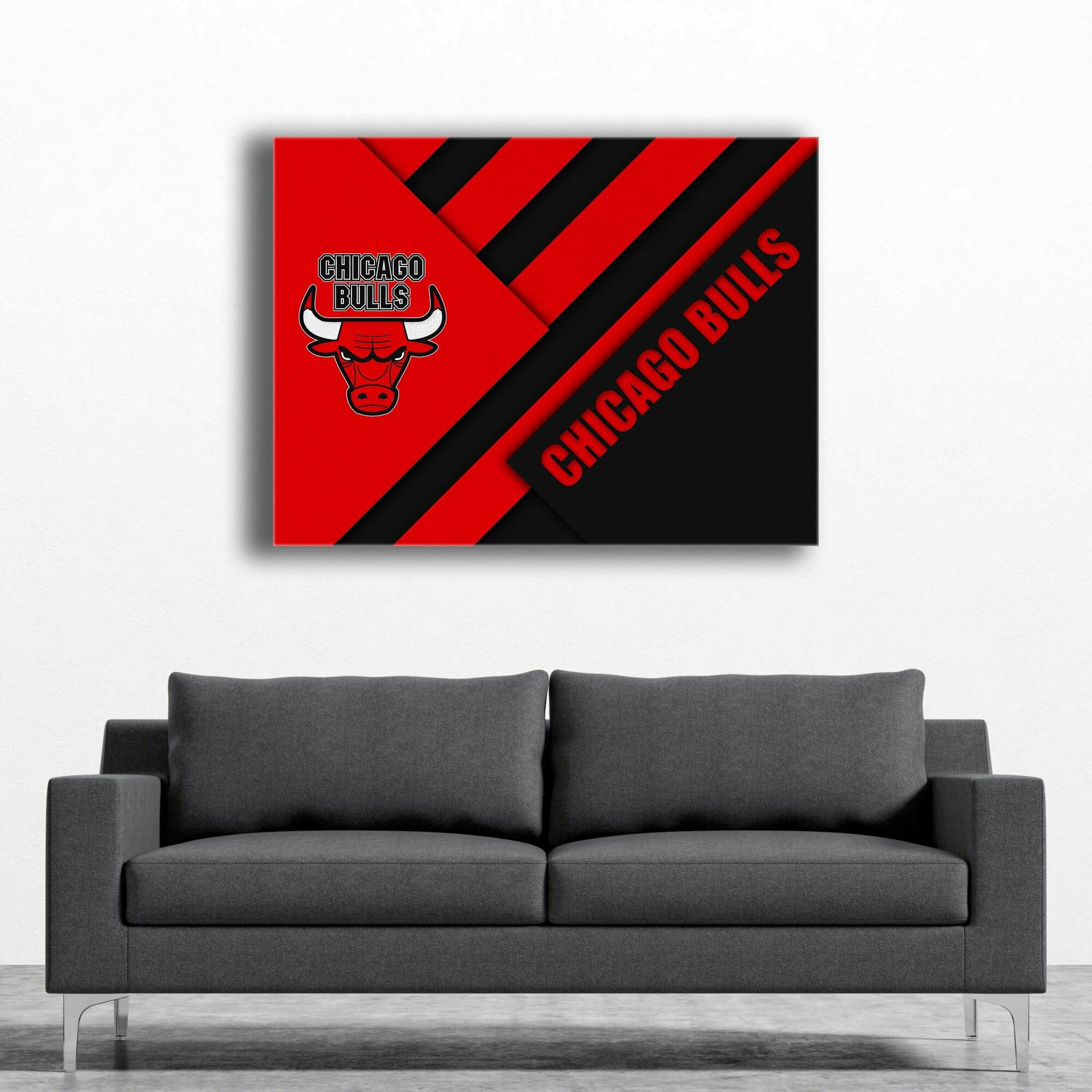 Интерьерная картина на холсте / NBA / Chicago Bulls 40*60