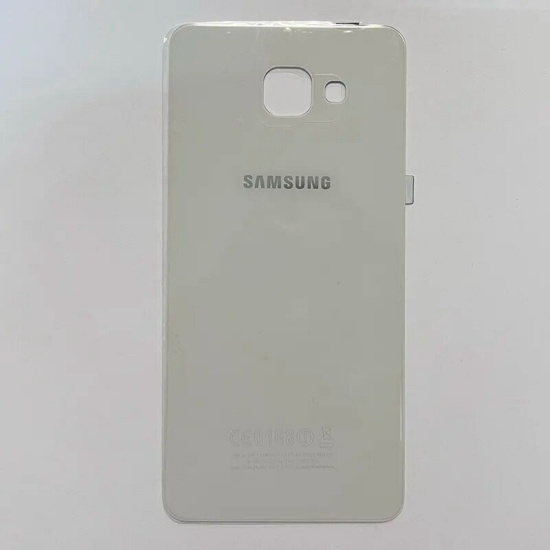 Задняя крышка для телефона Samsung SM-A710 Galaxy A7 2016, цвет белый, крышка АКБ