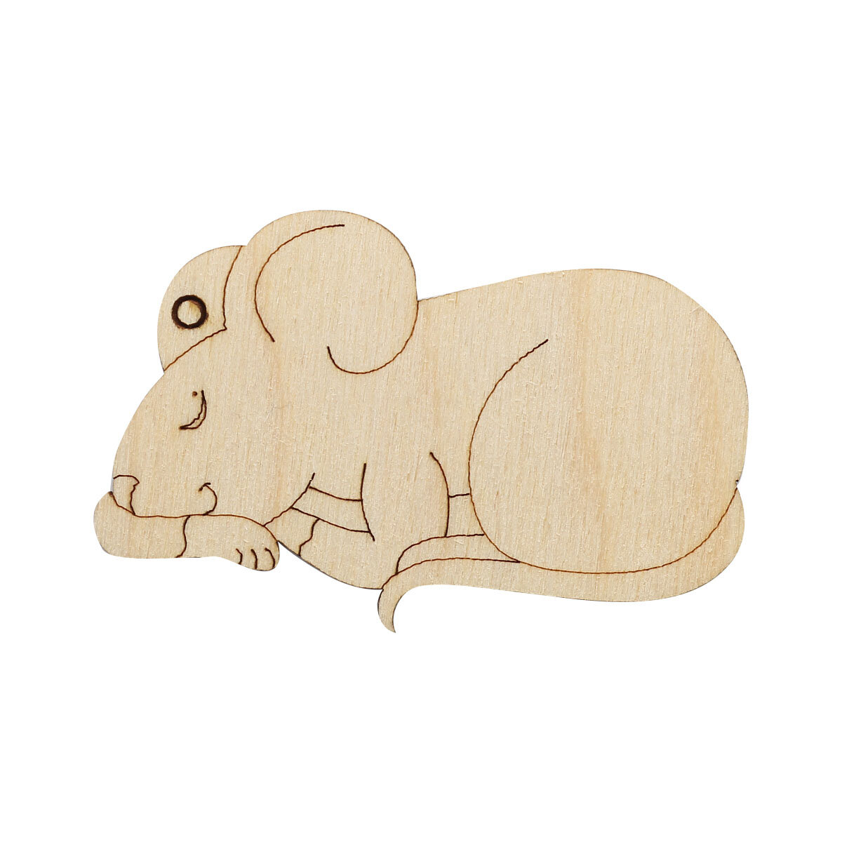 Заготовка деревянная для творчества 'Сладкий сон', 6,7*4,2*0,3 см, Astra&Craft