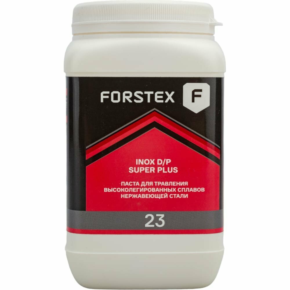 Паста для травления INOX D/P SUPER PLUS 1 кг FORSTEX FIDPSP001, из нержавеющей стали