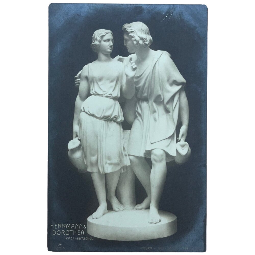 Почтовая открытка "Герман и Доротея" 1900-1917 гг. Европа
