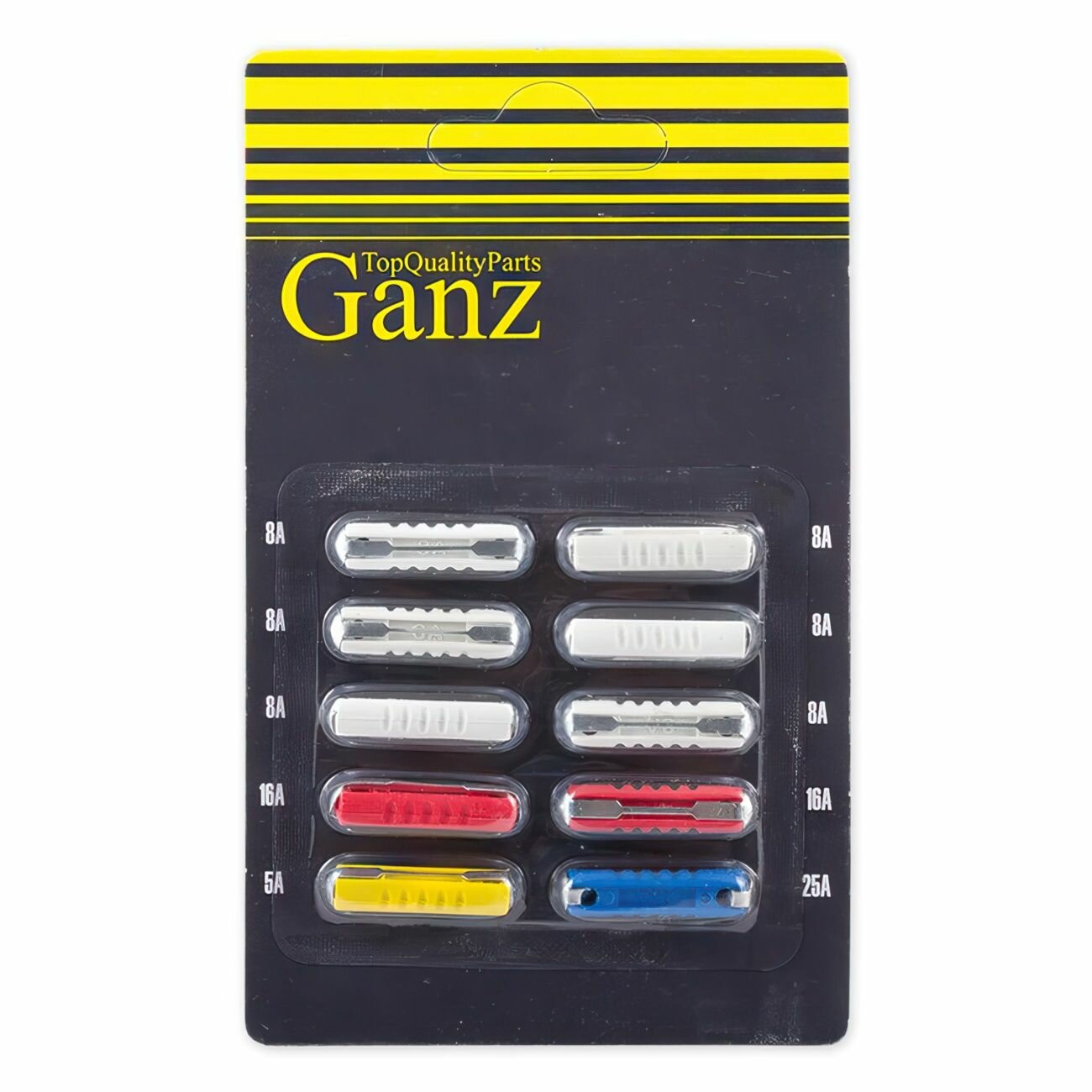 Предохранители цилиндрические ВАЗ 2101 1970-1989, 2102 1971-1986, 2103 1972-1984, 2104 1984-2012, 2105 1980-2010, 2106 2107 2108 2109, 10 штук