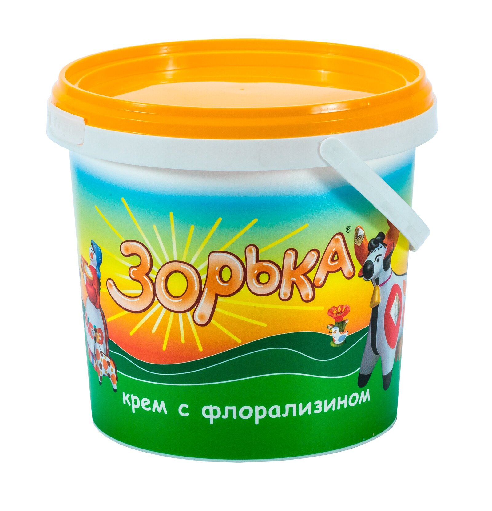 Крем зорька с флорализином для кожи вымени КРС, коз, овец, 750г