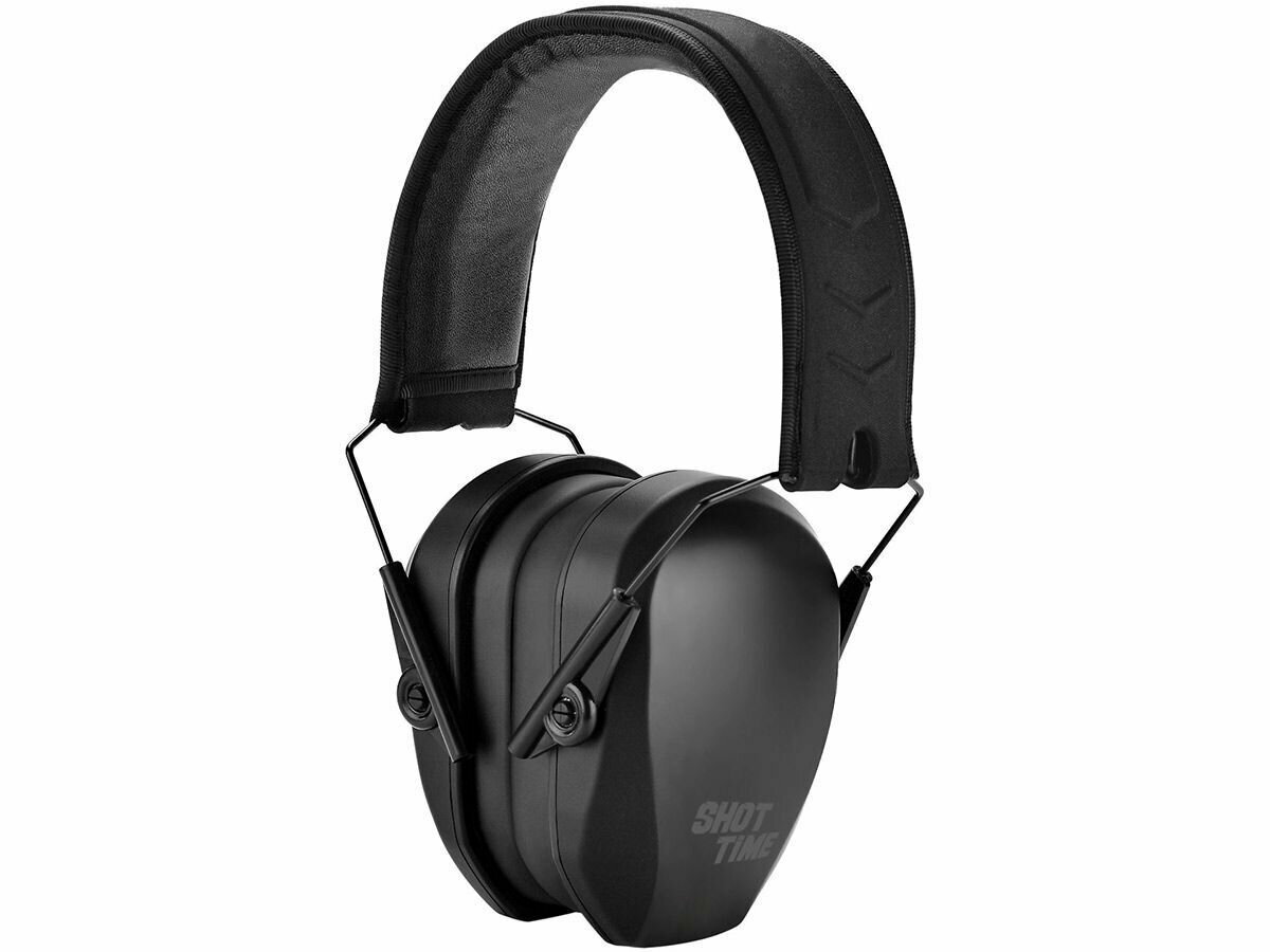 Наушники противошумные "ShotTime", SNR 25 дБ, NRR 31 дБ, складное оголовье