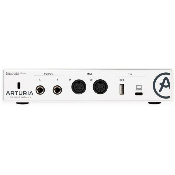 Аудиоинтерфейс Arturia MiniFuse 2 White — фото 1