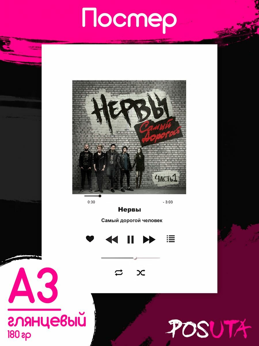 Spotify постер Нервы - Самый дорогой человек